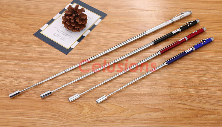 【SG Seller】 ️5-in-1 Extendable Laser Pointer LED Light Flashlight ...