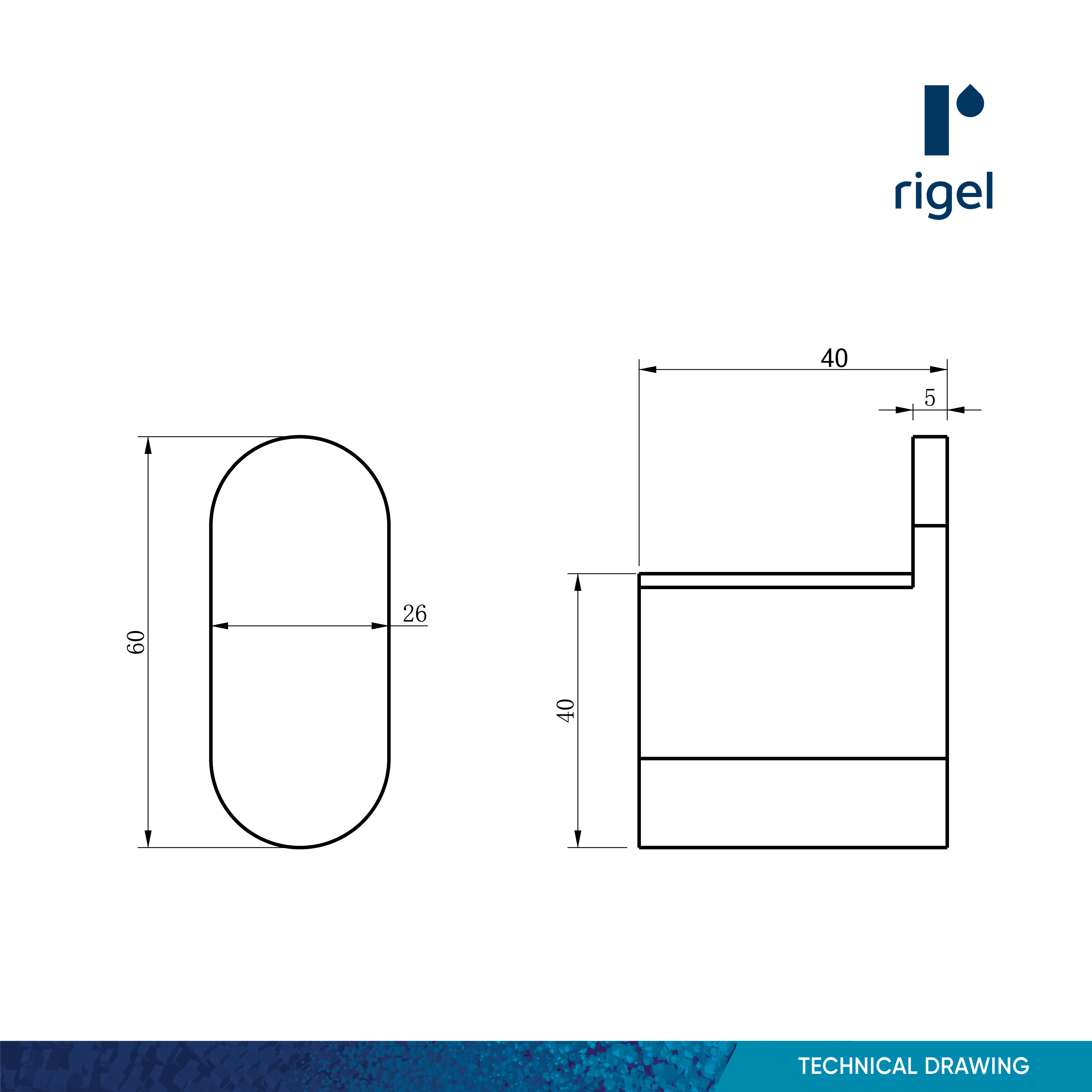 RIGEL Brushed Copper Robe Hook RH2204 (BrCu) | Shopee Singapore