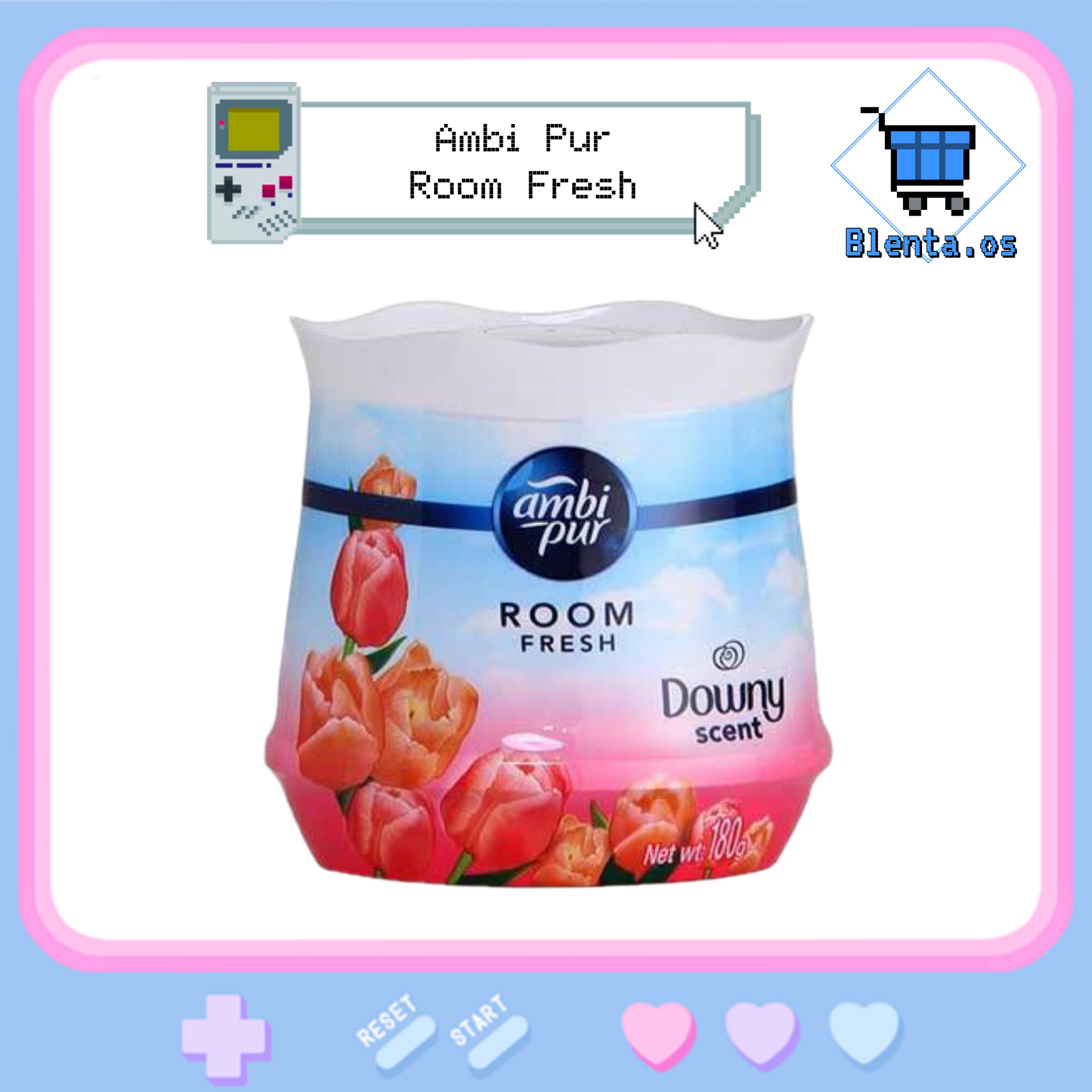 Ambi Pur Downy Room Fresh Gel Air Refreshing Lavender/Lemon/Rose ...