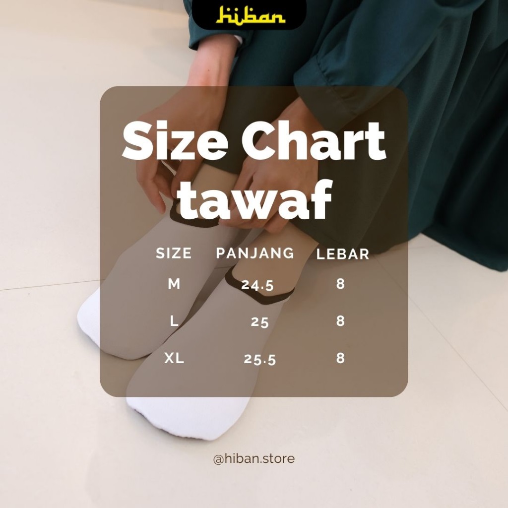 Tawaf Socks | Anti Slip Kasut| Haji and Umrah Sock | Shopee Singapore
