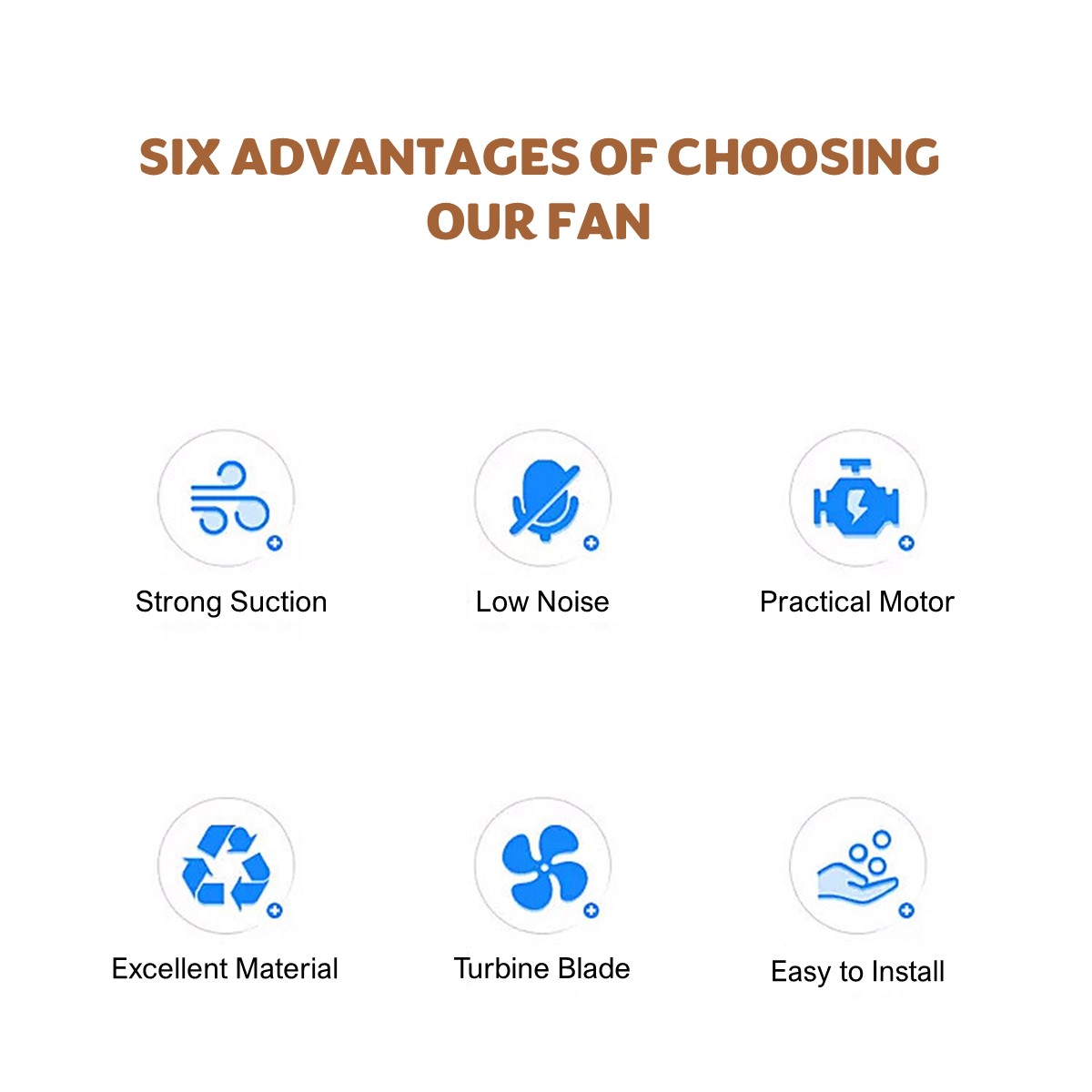 Wall Mounted One or Two Way 6" 8" 10" 12" Ventilation Fan Exhaust Fan ...