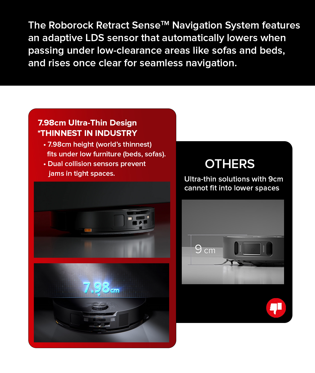 【BEST SALE】Roborock Saros 10R Robot Vacuum | 7.98cm Slim | 1st AdaptiLift Chassis | 0 Tangle ...