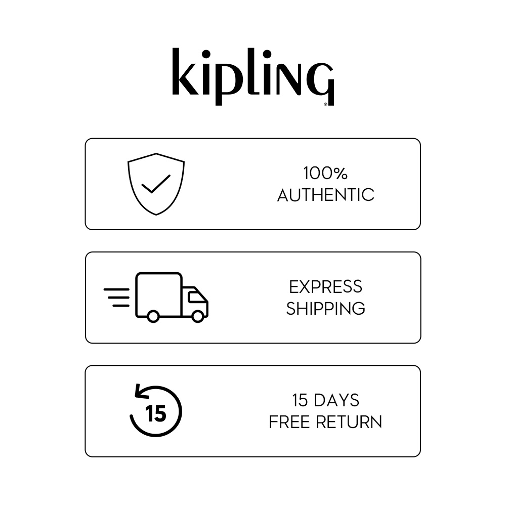 [Online Exclusive] Kipling HOCTOR Rbw Black CBT Backpack | Shopee Singapore