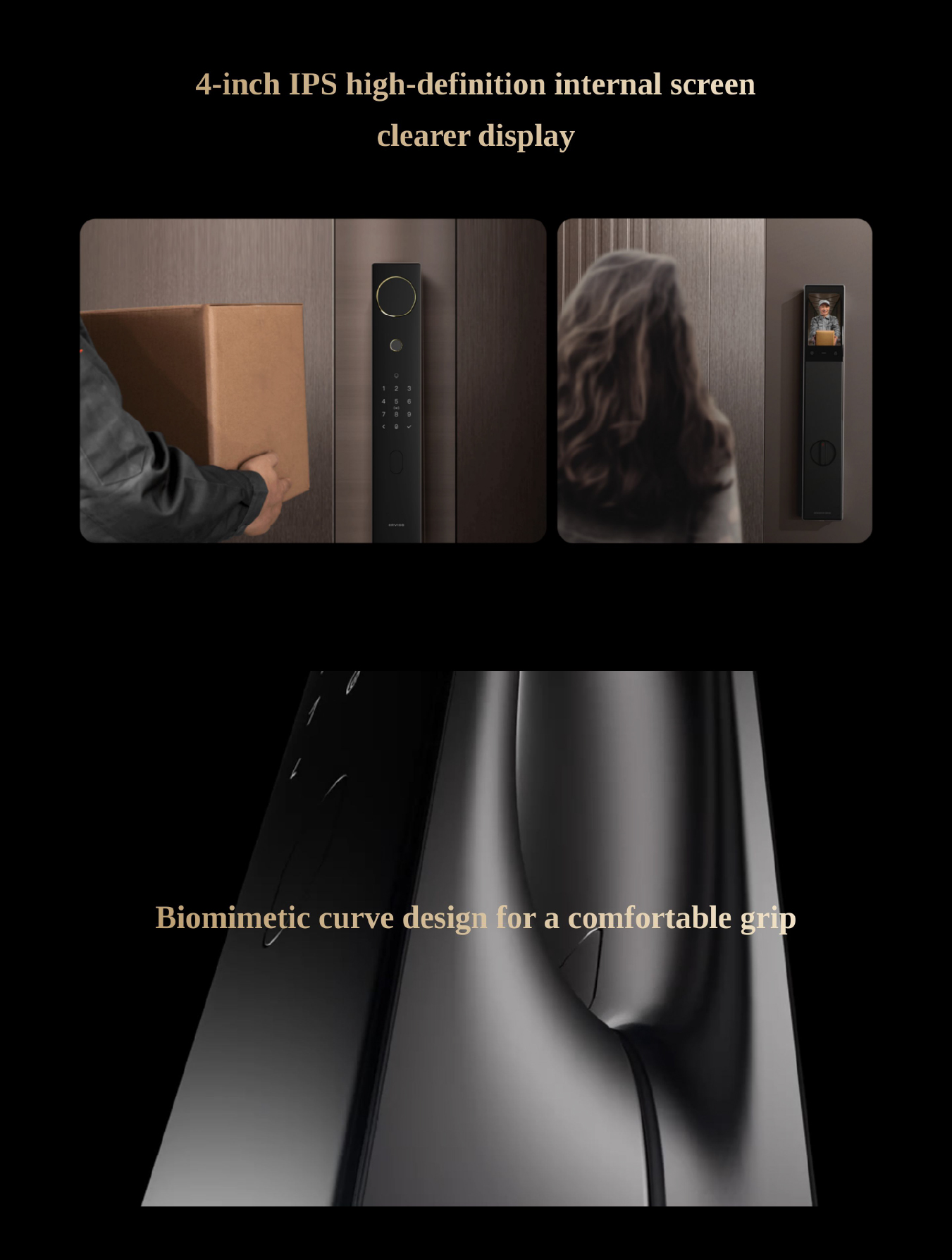 Orvibo V5 WiFi Smart Door Lock 3D Facial Recognition/ Fingerprint ...