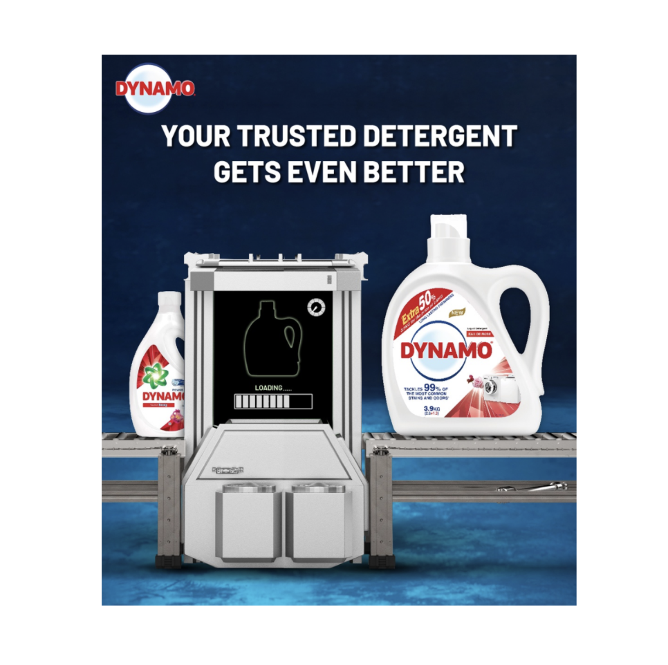 DYNAMO Laundry Detergent / Refill Pack 2.5 Kg / Anti-Bacterial, Colour ...