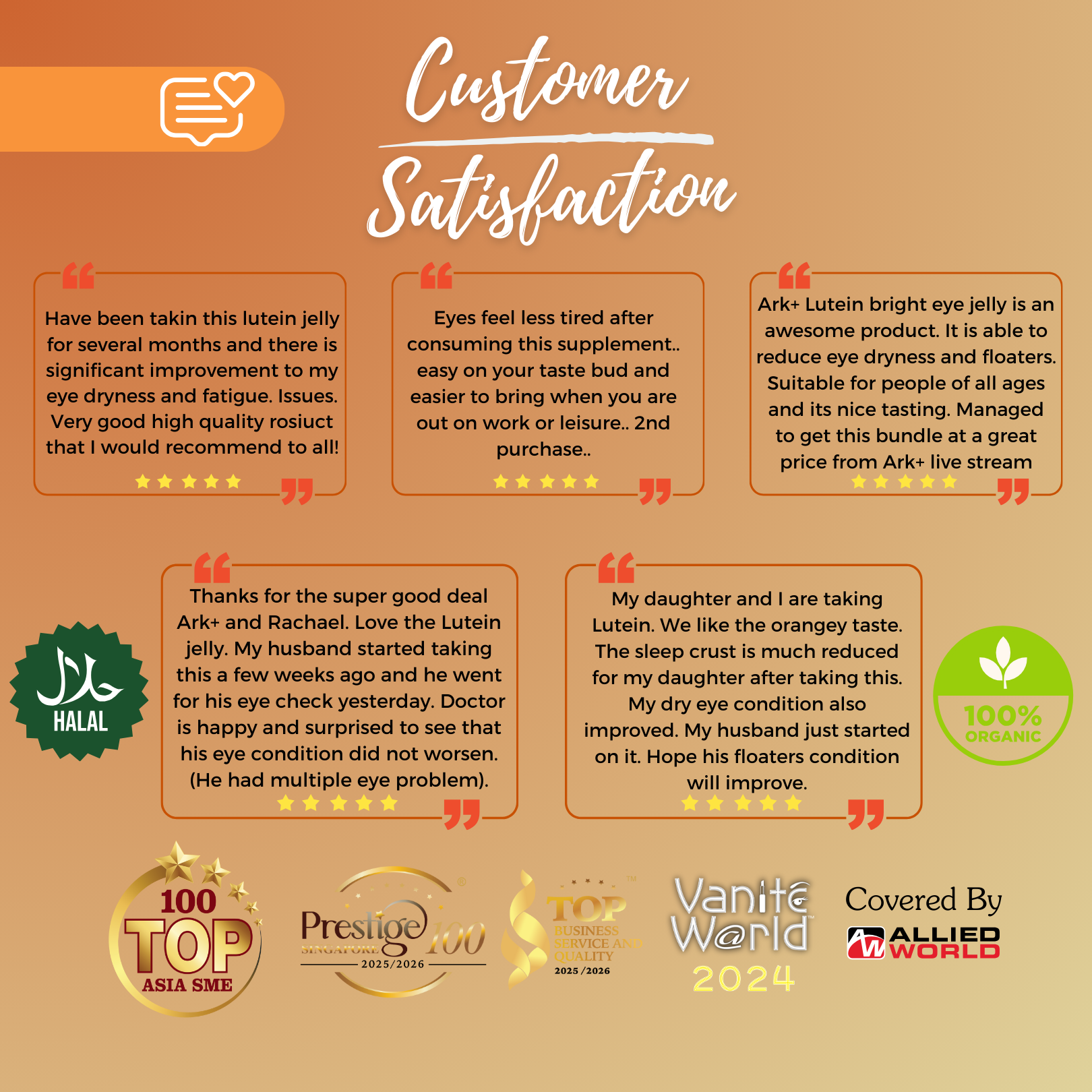 [ARK+] Lutein Bright Eye Jelly (Sacha Inchi Oil & Gac Fruit) | 10 ...