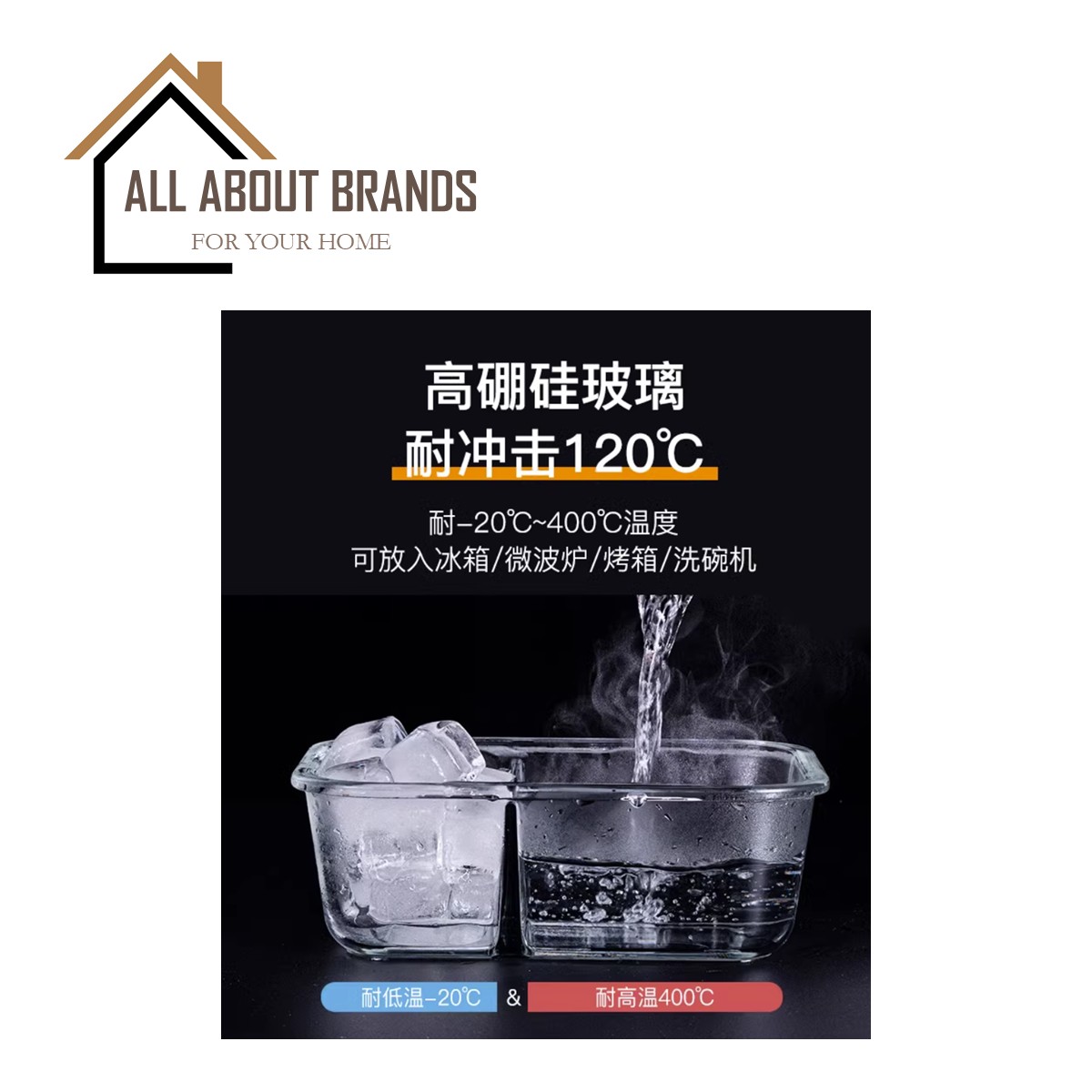 LOCK N LOCK Microwaveable Air Tight Glass Containers Heat Resistant ...