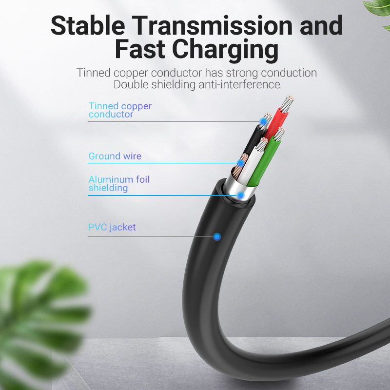 Vention Mini USB Cable USB A to Mini USB Cable 5 Pin 480Mbps USB2.0 ...