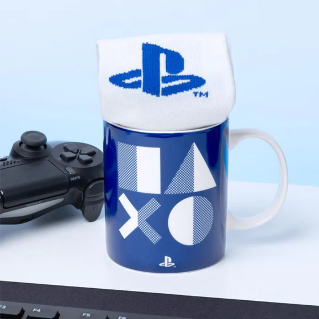 Paladone Playstation Mug and Socks Gift Set | Shopee Singapore