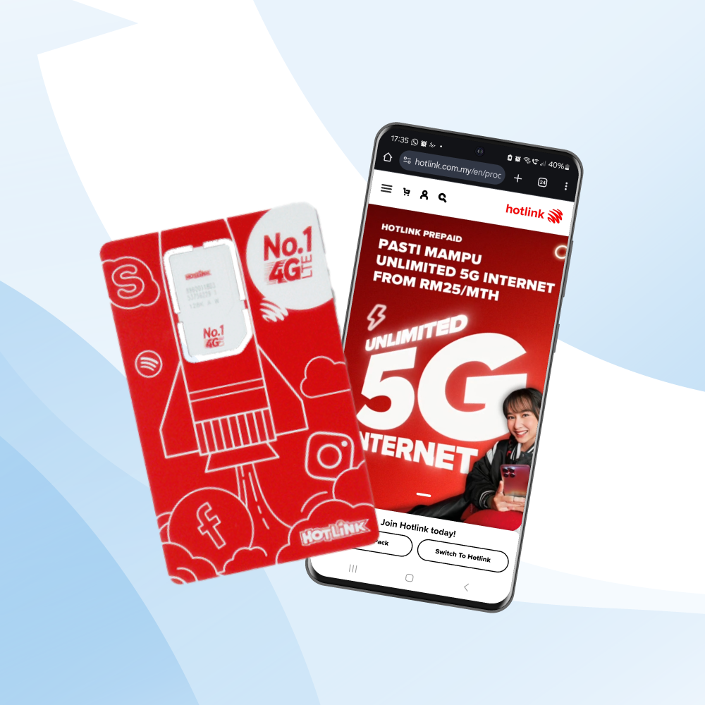 Malaysia Prepaid SIM Card for Tourist Use - Hotlink Maxis Prepaid Card ...