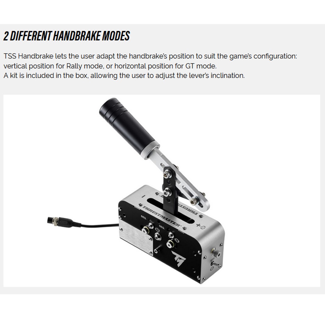 Thrustmaster TSSH Sequential Shifter and Handbrake | Shopee Singapore