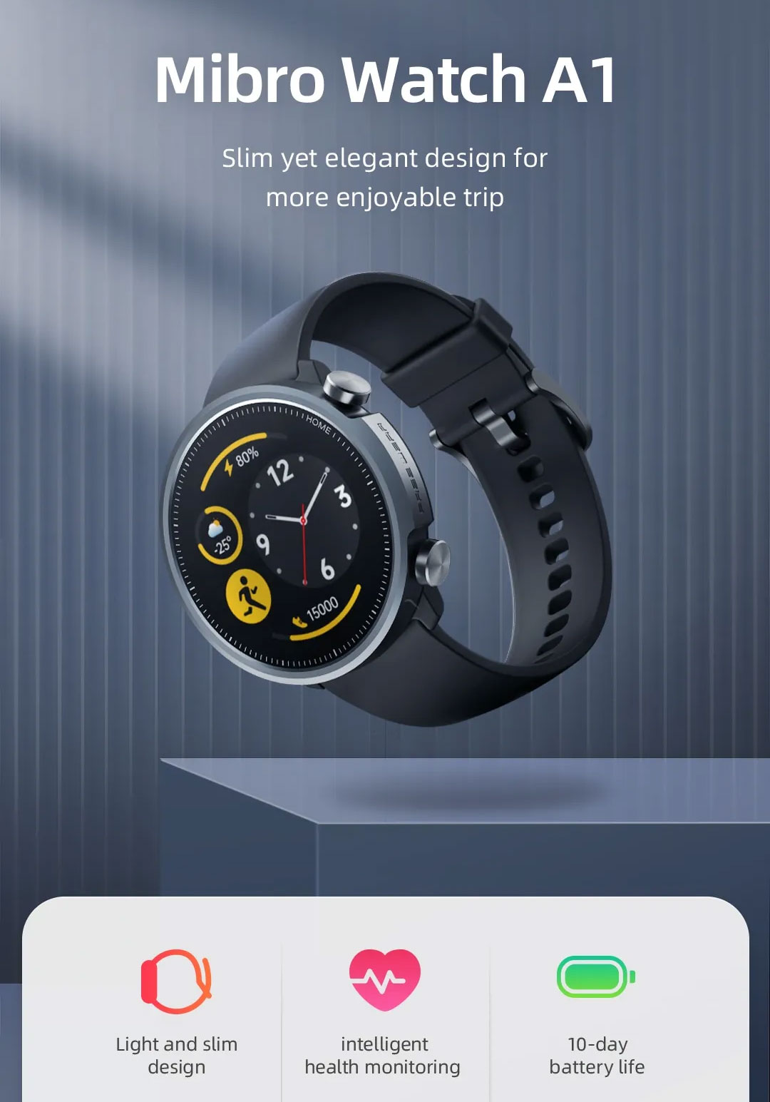 Mibro A1 Smartwatch | Essential Series | Shopee Singapore