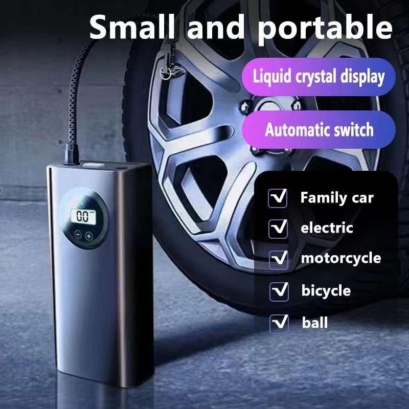 Portable air pump electric air pump Air Compressor Wireless Fast ...