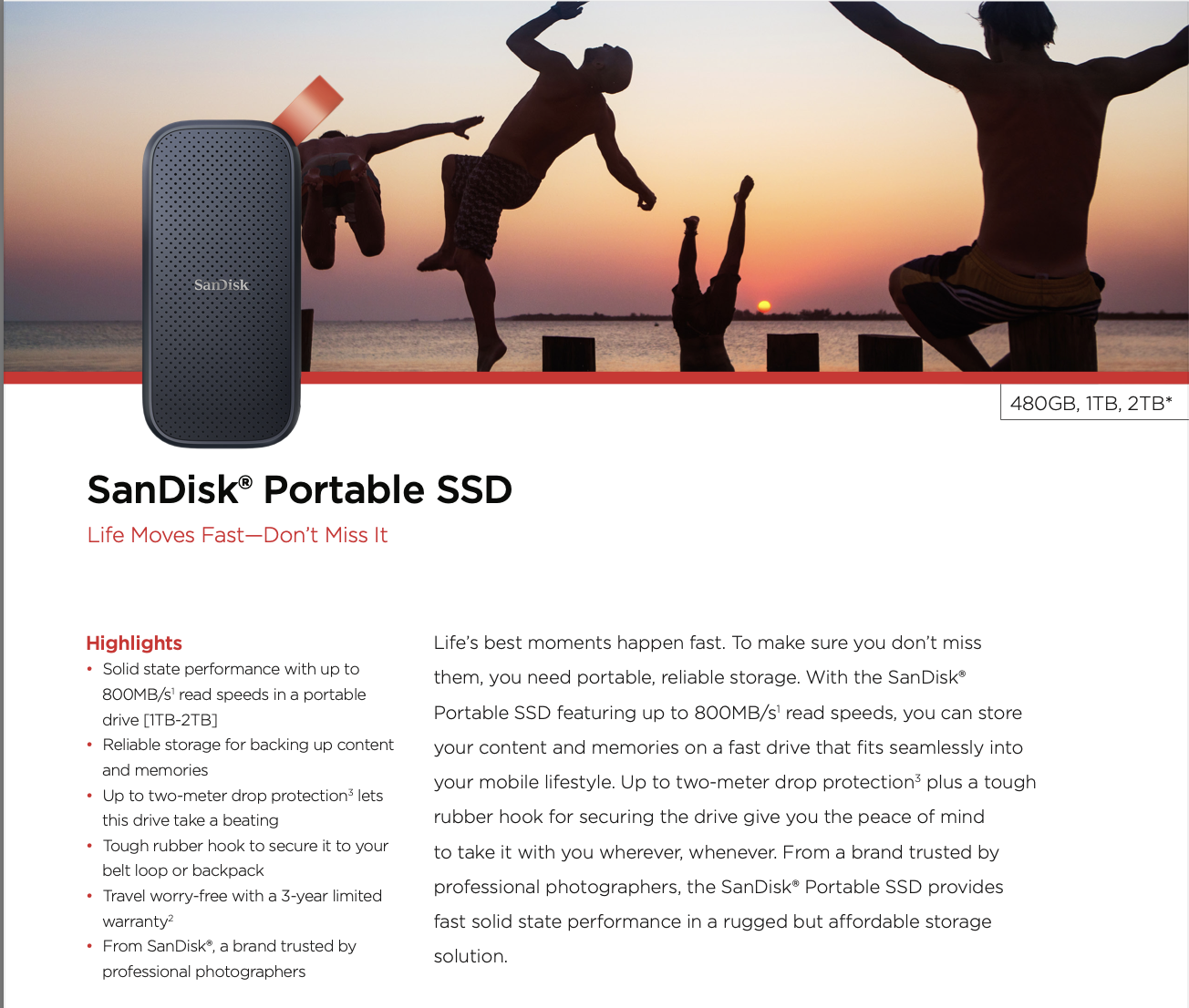 SanDisk Extreme E30 E61 E81 Portable V2 SSD 480GB 500GB 1TB 2TB 4TB | Shopee Singapore