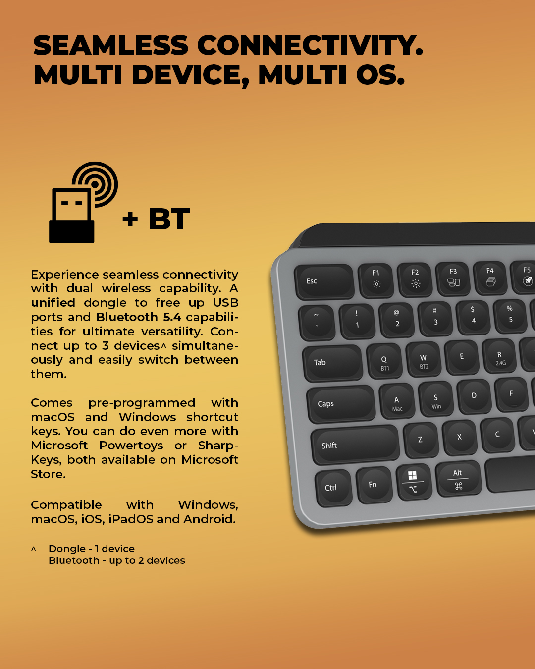 Steed Silent Wireless Keyboard and Mouse Combo MKB110DB | Shopee Singapore