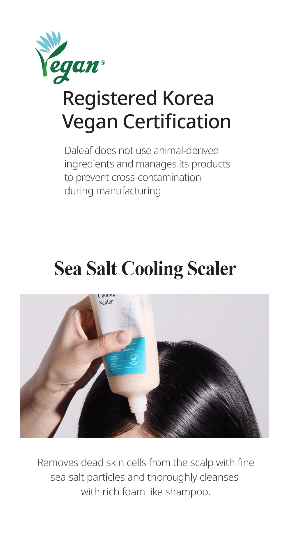 [Daleaf] Apple Mint Better Root Cooling Scaler 250g (Anti Hairloss ...