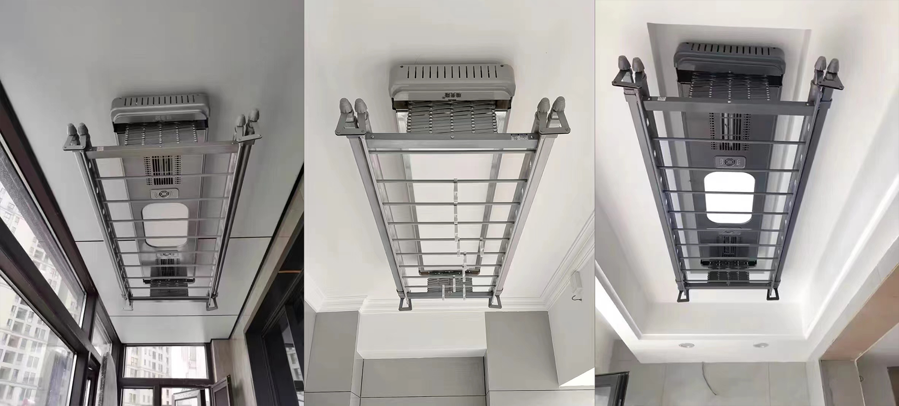 Automated Laundry Rack System Hanging Rack Smart Clothes Drying Pole ...