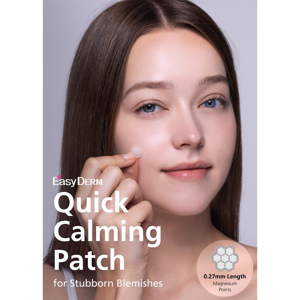 KOREA 🇰🇷 Easyderm Quick Calming Pimple patch + Cica Ampoule 10ml / acne ...