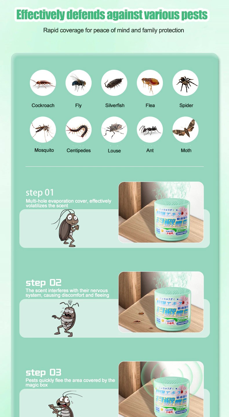 SG STOCK Japanese Mosquito Repellent Plant-based Super Repellent Box ...