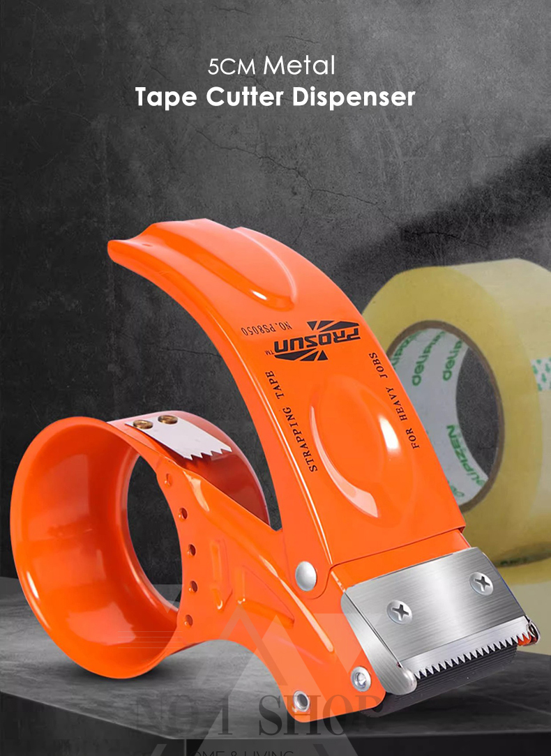 🇸🇬 Metal Tape Cutter Dispenser | Tape Holder | Carton Box Tape ...