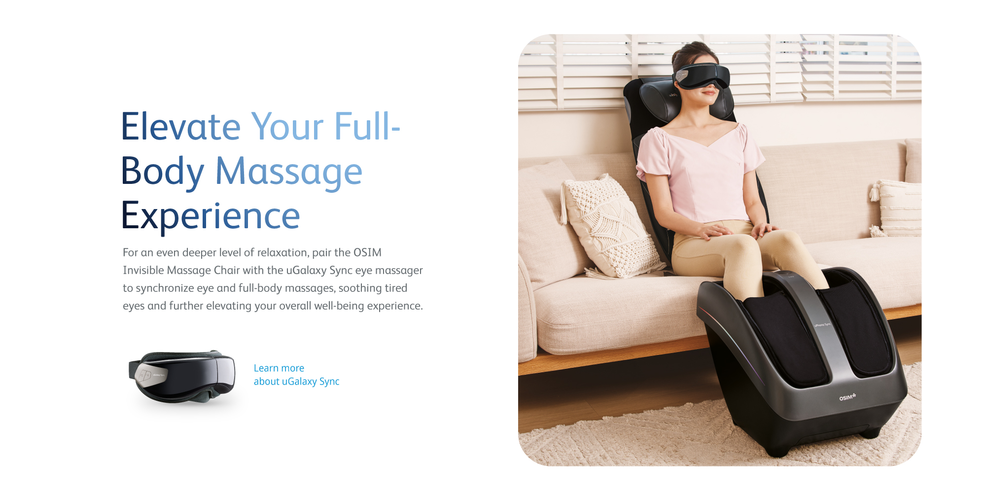 OSIM uPhoria Sync Leg Massager | Shopee Singapore