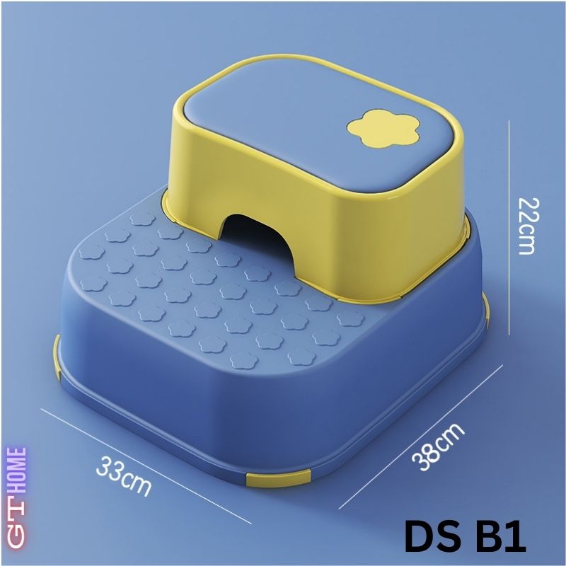 Step Stool Toddler Kids Plastic Stool Bathroom Safety Tool Plastic Foot ...