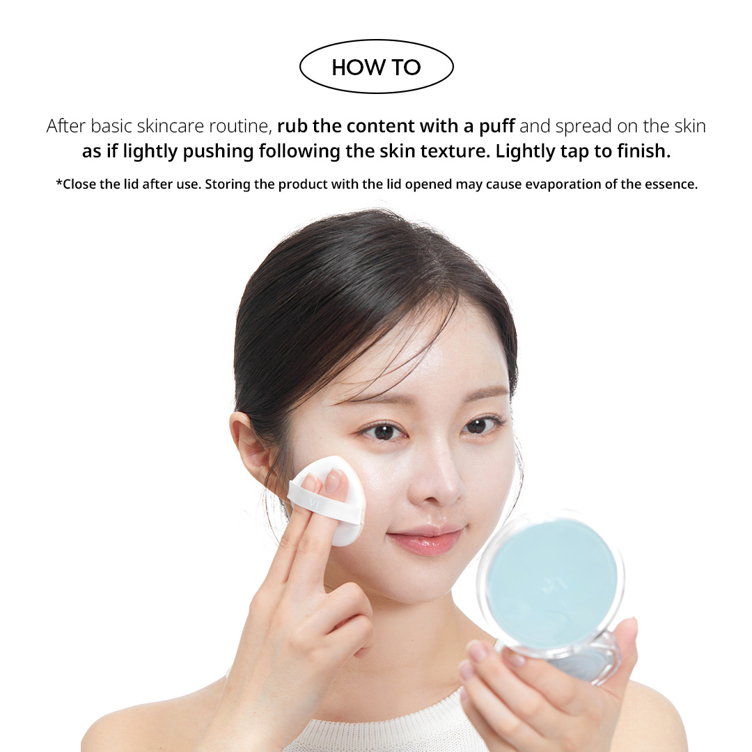 [VT] PDRN Essence Glow Sun pact 10g SPF 50+, PA+++, Plant-based PDRN ...