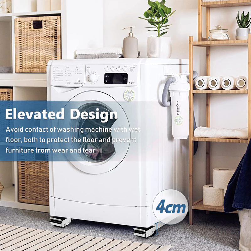 【HM】SG Washing Machine Base With 360° Wheels Upgrade Fridge Roller Base ...