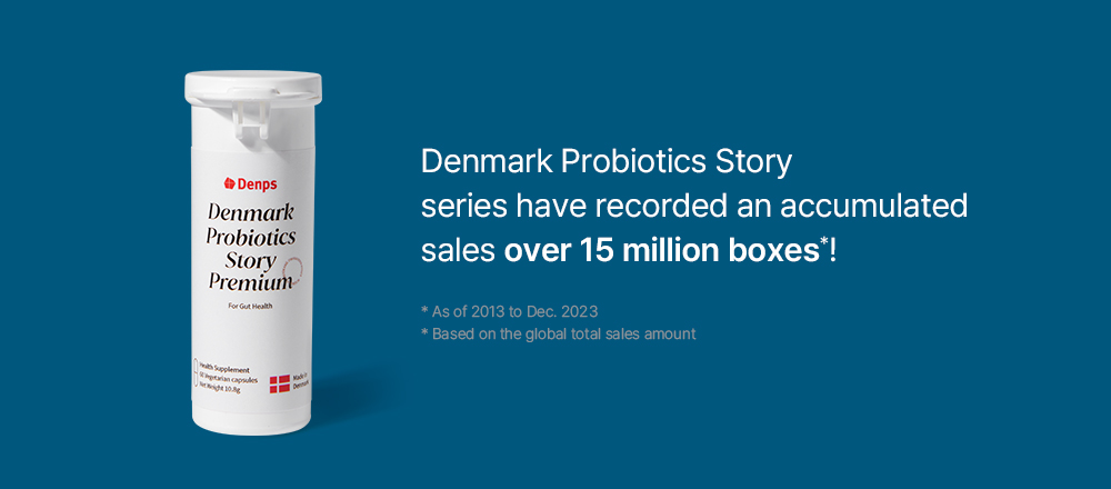 Denps Denmark Probiotics Story Premium - 10 Billion CFU LGG® & BB-12 ...