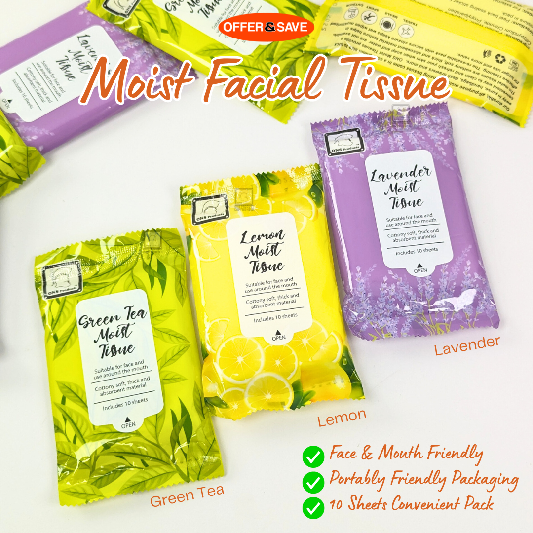 ONS Moist Tissues Hygienic Wet Wipes Face Wipes Facial Wipes (Wiper ...