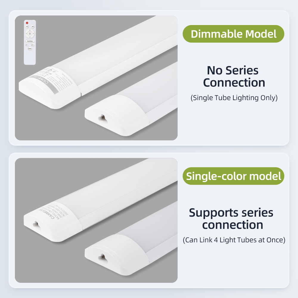 Tricolor Led Tube Light With Plug T5 Tube Bar Cabinet 2ft Desk Lamp ...