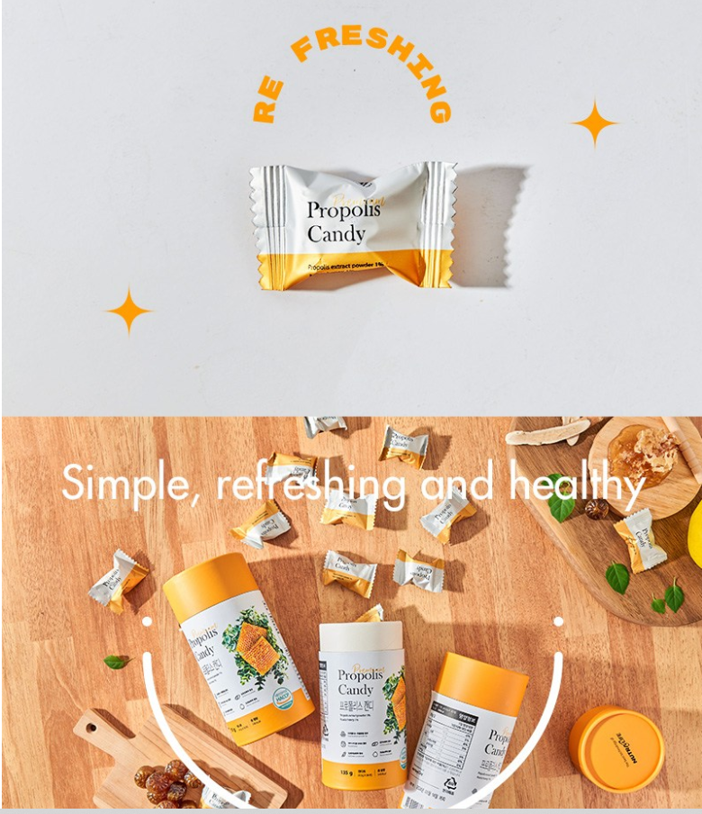 [NUTRALIFE]Australian Propolis Korean Acacia Honey Quince Candy 135g 30 ...