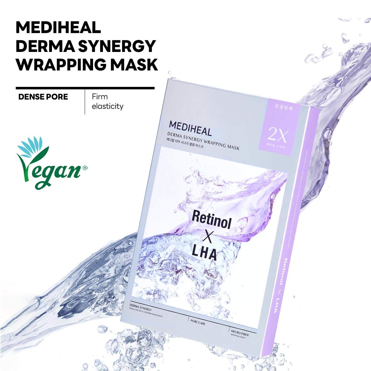 MEDIHEAL Derma Synergy Wrapping Mask Box - 4s [Moisture | Pore |Blemish ...