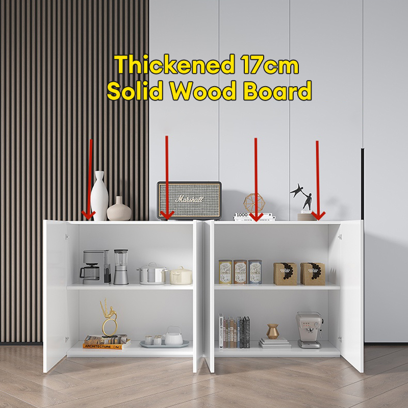 SNB Modern Simple Storage Cabinet Organizer Sideboard Pantry Cabinet ...