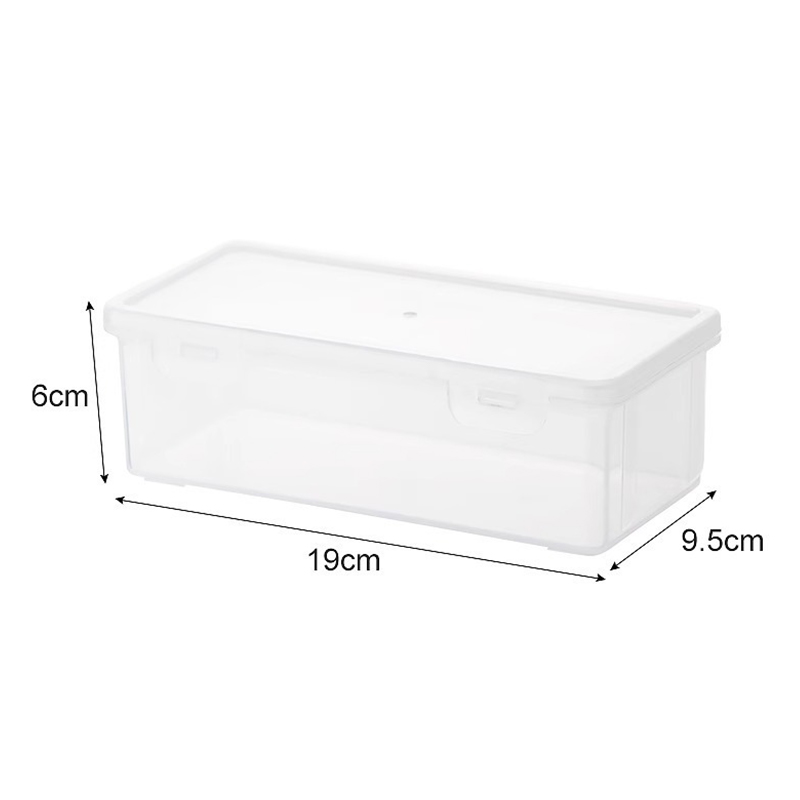 【SG】Large Capacity Transparent Stationery Storage Box Transparent ...