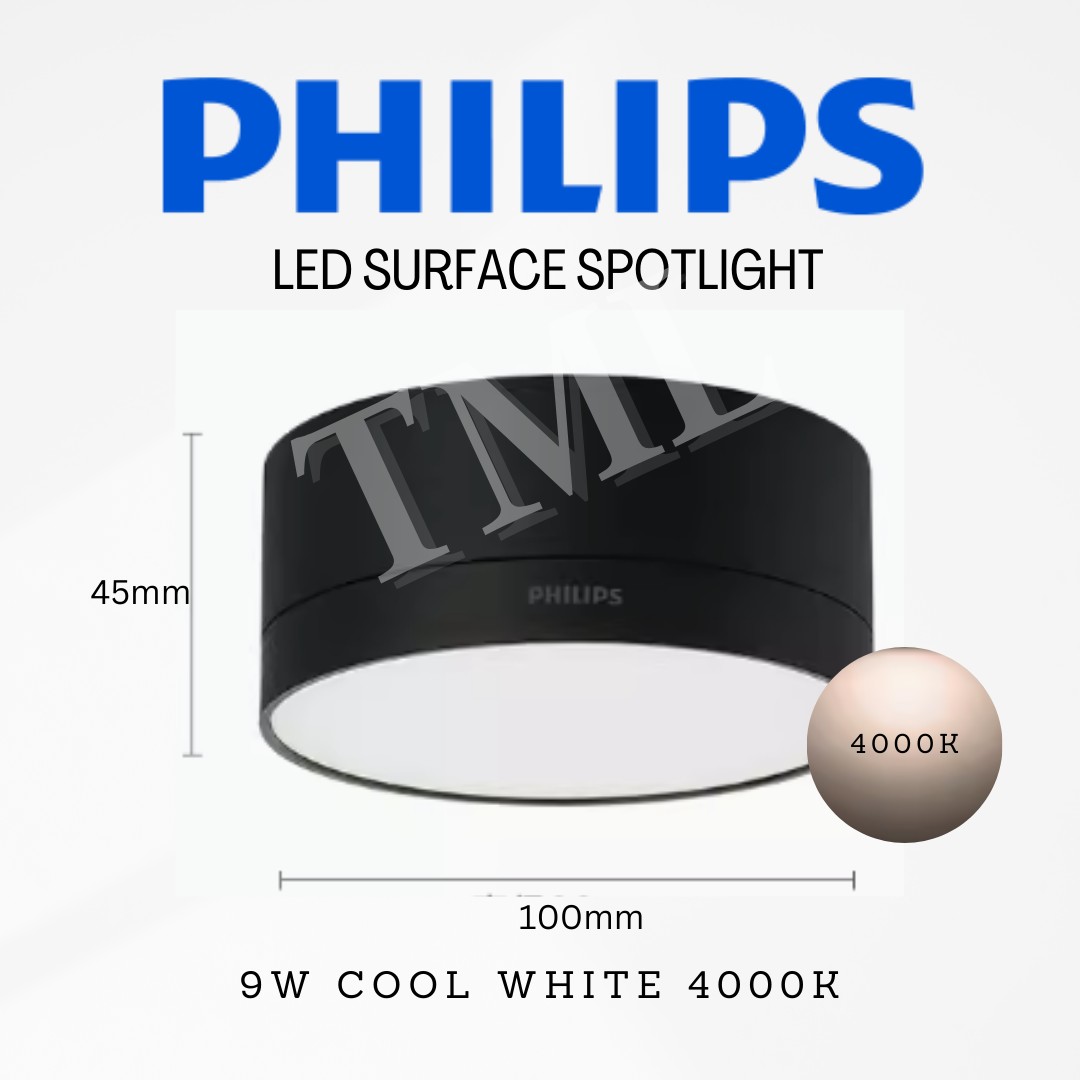Philips LED Surface Spotlight Downlight 5W 7W 9W Cool White TML ...