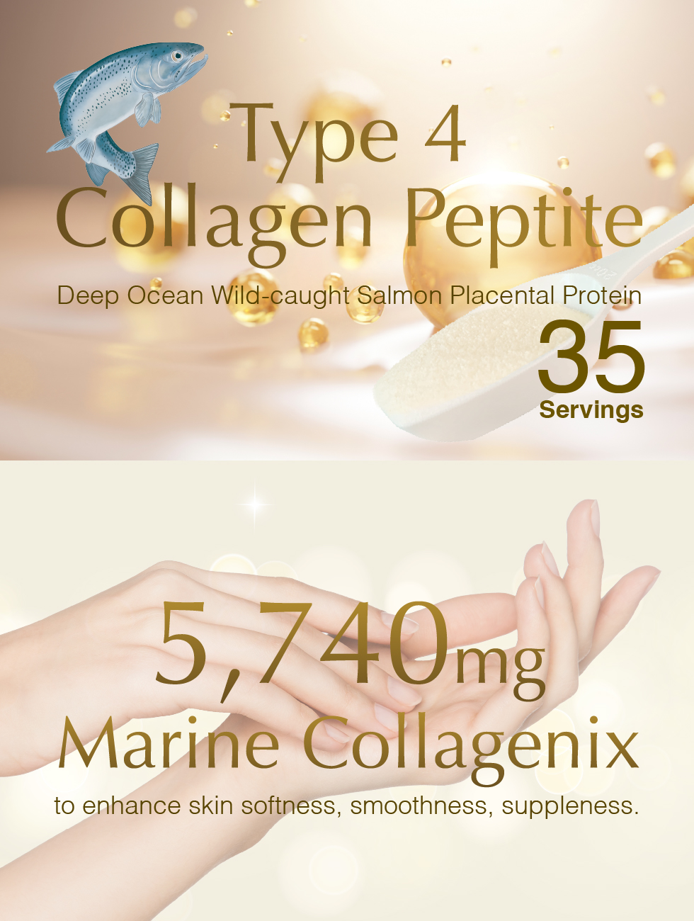 [𝐁𝐄𝐒𝐓] Nano Collagen Peptides Powder | 5,740mg | Skin Anti Aging, Glow ...