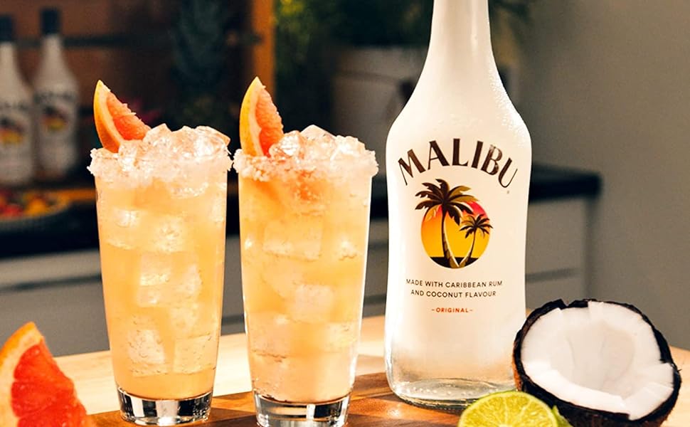 Malibu Coconut Rum 750ml | Shopee Singapore