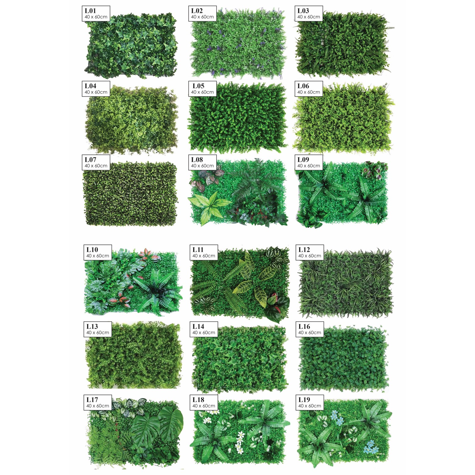 [SG SELLER] Artificial Plant Wall Backdrop Fake Plant Backdrop Wall DIY ...