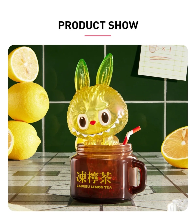 [SG 🔥 SELLER] 💯% Authentic Ready Stock - 🍋 🫖 LABUBU Lemon Tea Figure ...