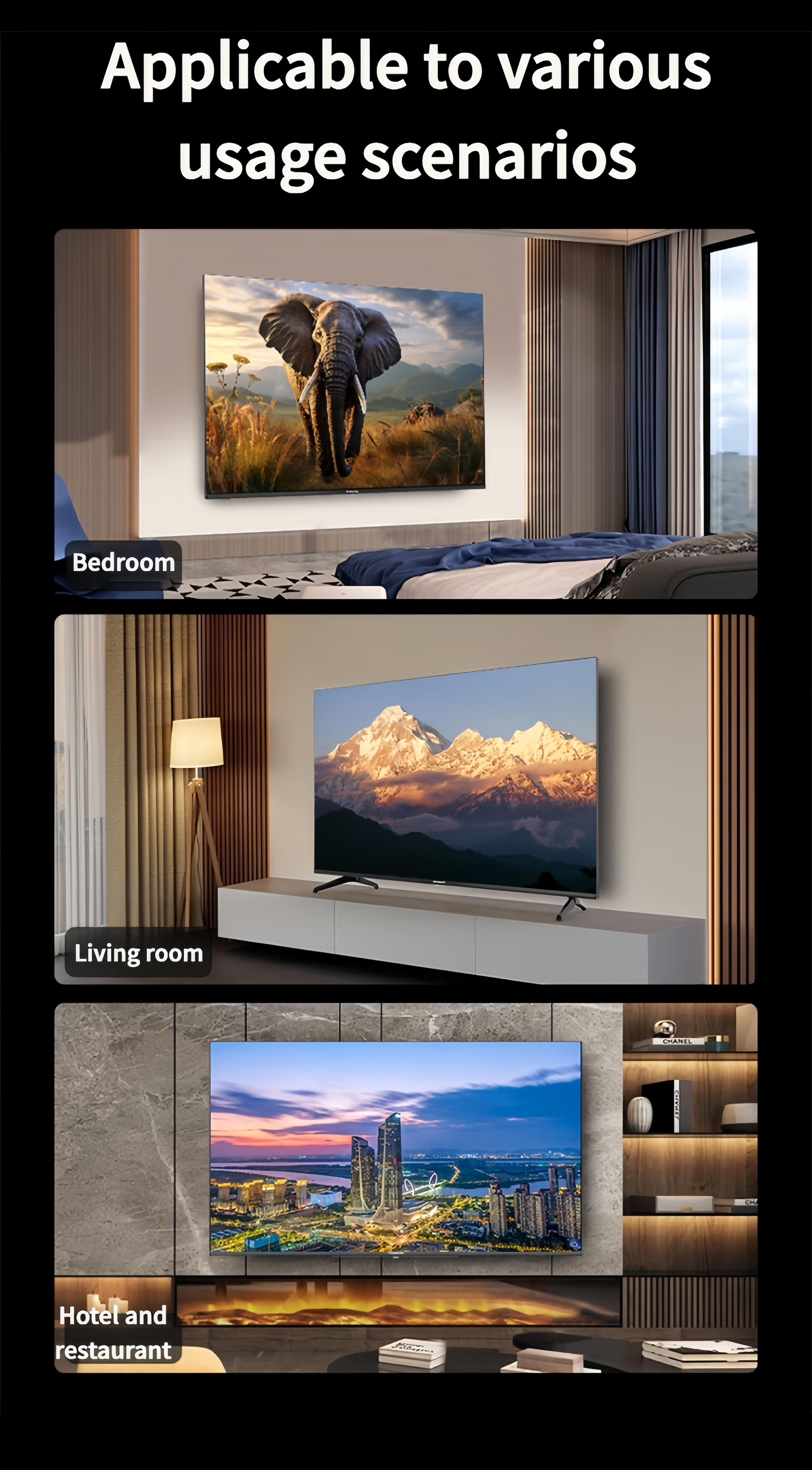 Android TV 4K HDR Smart TV | Android 13 | 32 55 inches | Google Play ...