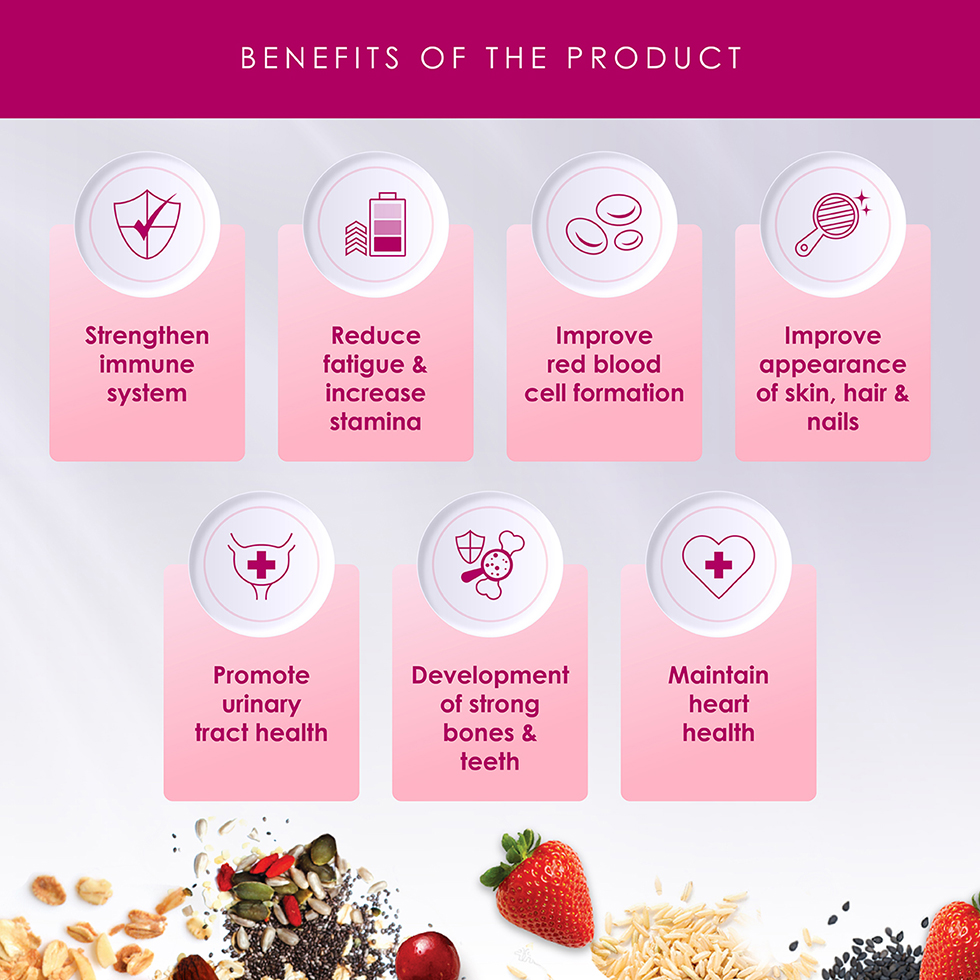 Kinohimitsu Superfood+ Lady Adult Nutrition Multigrain Beverage ...