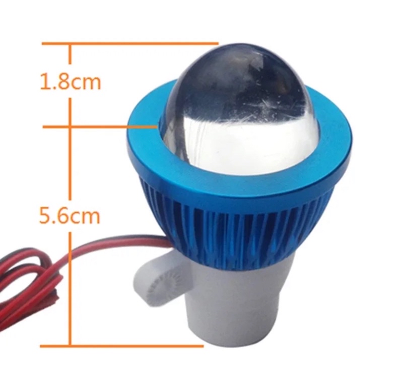 fish eye projector spot light, static and strobe flashing 12v to 85v ...