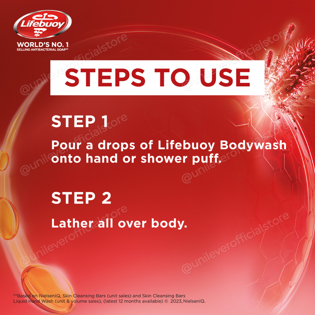 Lifebuoy Total 10 Anti-Bacterial Body Wash 920ml | Shopee Singapore
