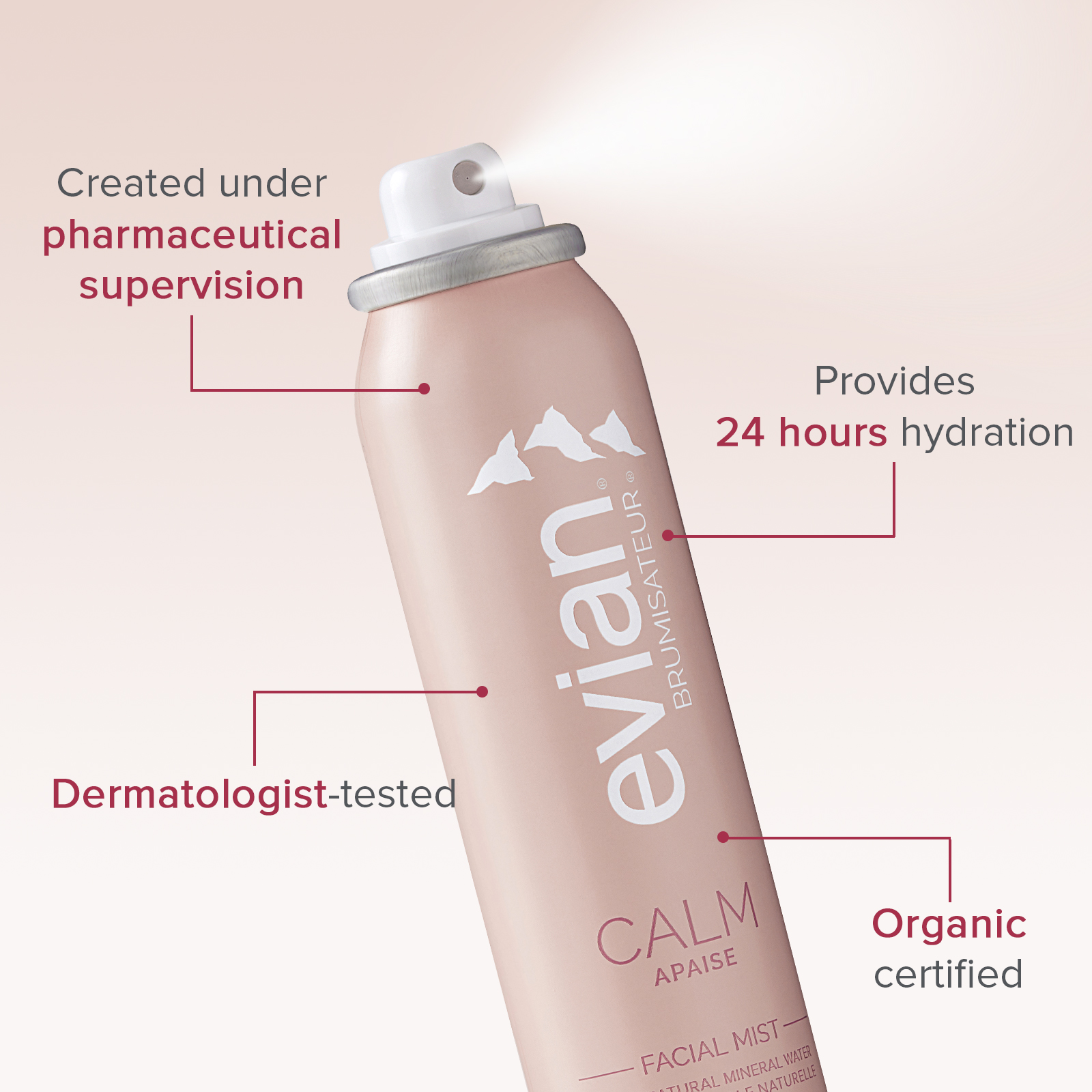 Evian Brumisateur® Facial Mist Calm 100ml | Shopee Singapore