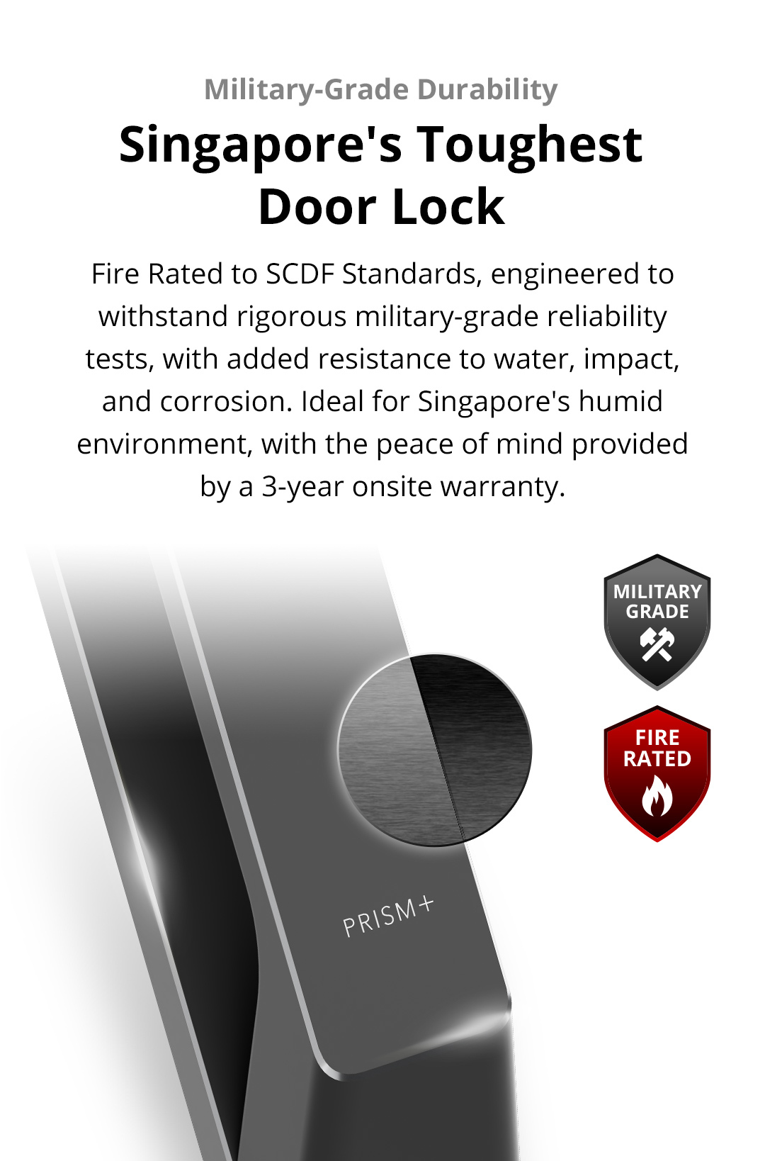 [HDB Sync Bundle] PRISM+ Sentinel & Sentry Bundles | Smart Door & Gate ...