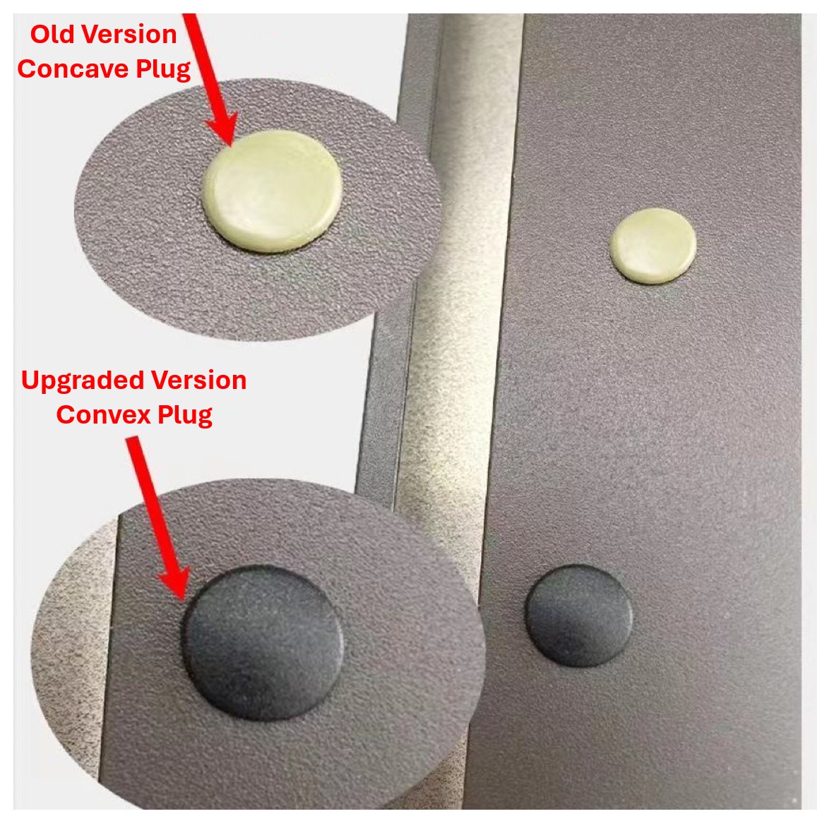 Screw Hole Cover Rubber Plug for Window Grille / Door Frame ️ Hole ...