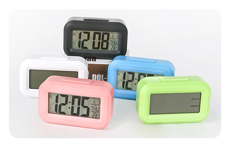Digital Clock Multifunctional Mini Table Clock with Night Light ...
