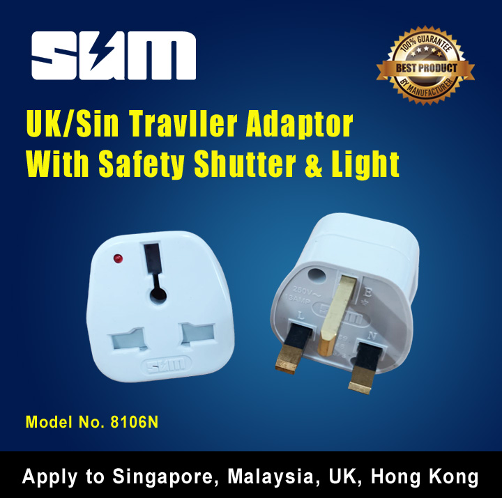 SUM TRAVEL ADAPTER FOR MOST OF THE COUNTRIES!! | Shopee Singapore
