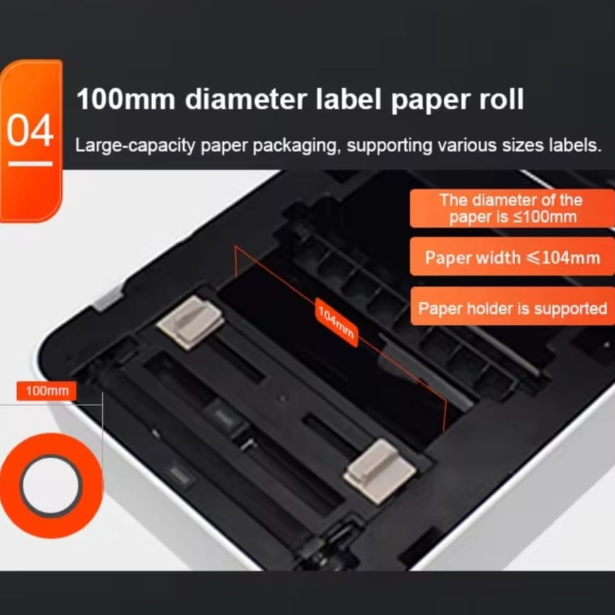 CHEAPEST USB+BT A6 Thermal Printer 100x150mm Airway Bill Label AWB ...